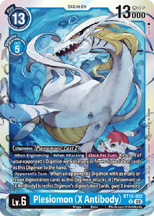 Plesiomon (X Antibody) - Exceed Apocalypse - Digimon Card Game - TCGplayer.com