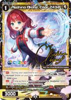 Asahina Akane, Code 2434 (Parallel Foil) - Collab Booster: Nijisanji ...