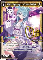 Elira Pendora, Code 2434 (Parallel Foil) - Collab Booster: Nijisanji ...
