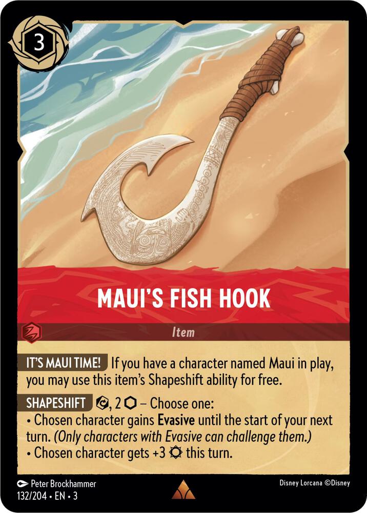 Maui's Fish Hook - Into the Inklands - Disney Lorcana - TCGplayer.com