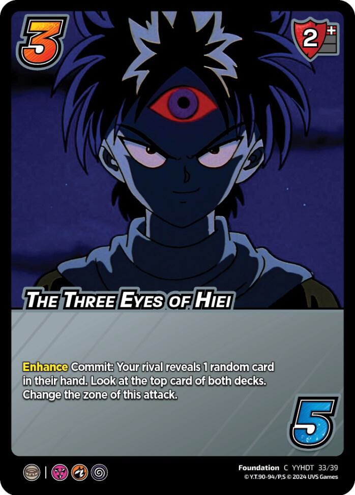 The Three Eyes of Hiei (Time Shifted) - Yu Yu Hakusho: Dark Tournament ...
