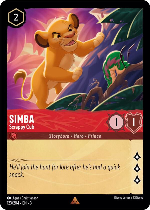 Simba - Scrappy Cub - Into the Inklands - Disney Lorcana - TCGplayer.com
