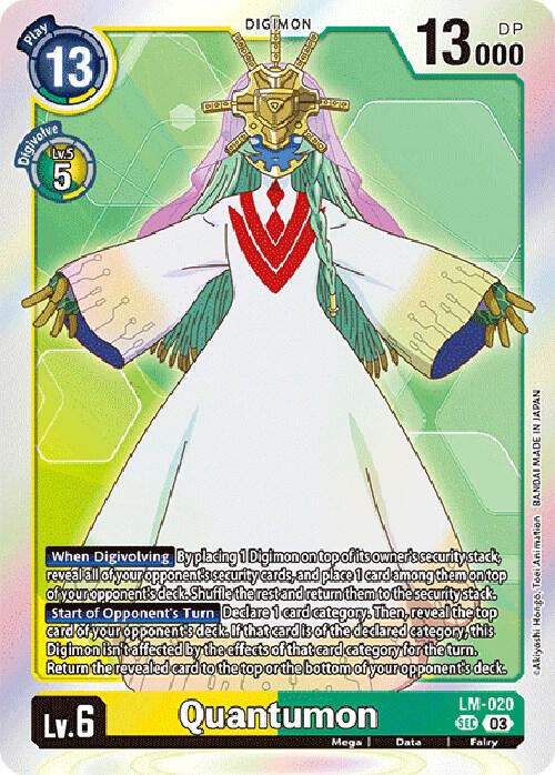 Quantumon (English Exclusive) - Exceed Apocalypse - Digimon Card Game ...