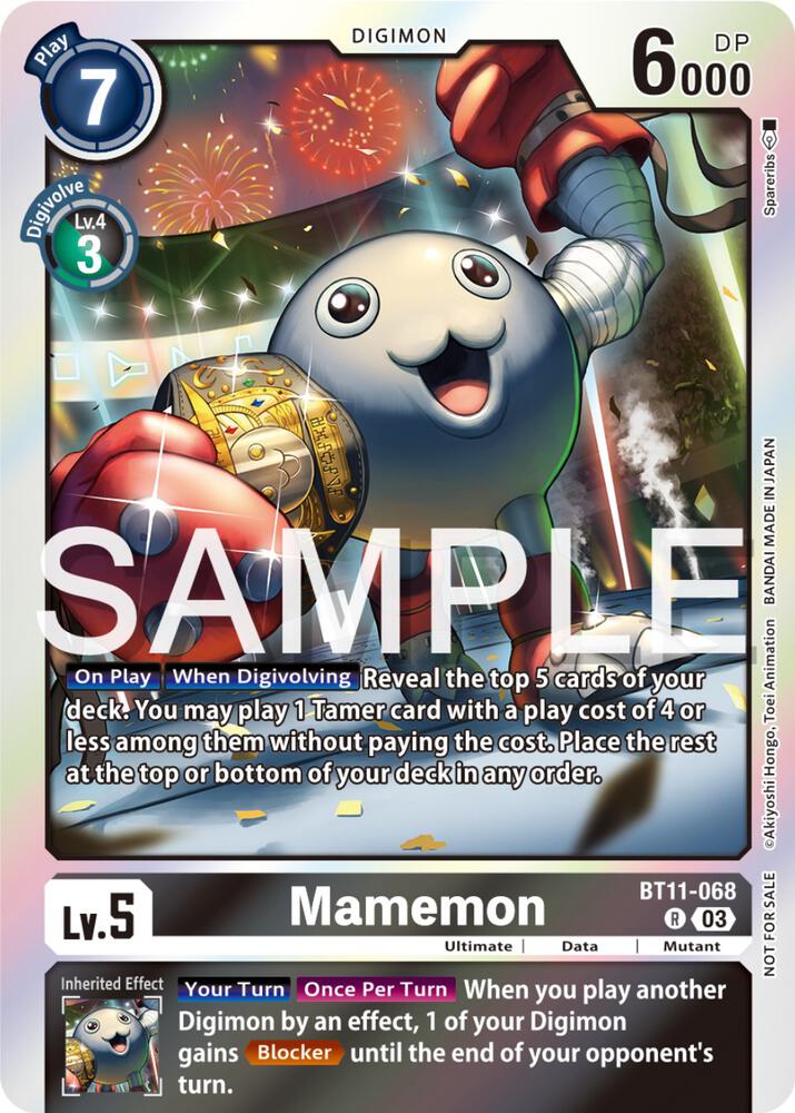 Mamemon (Official Tournament Pack Vol.12) - Dimensional Phase - Digimon Card Game - TCGplayer.com