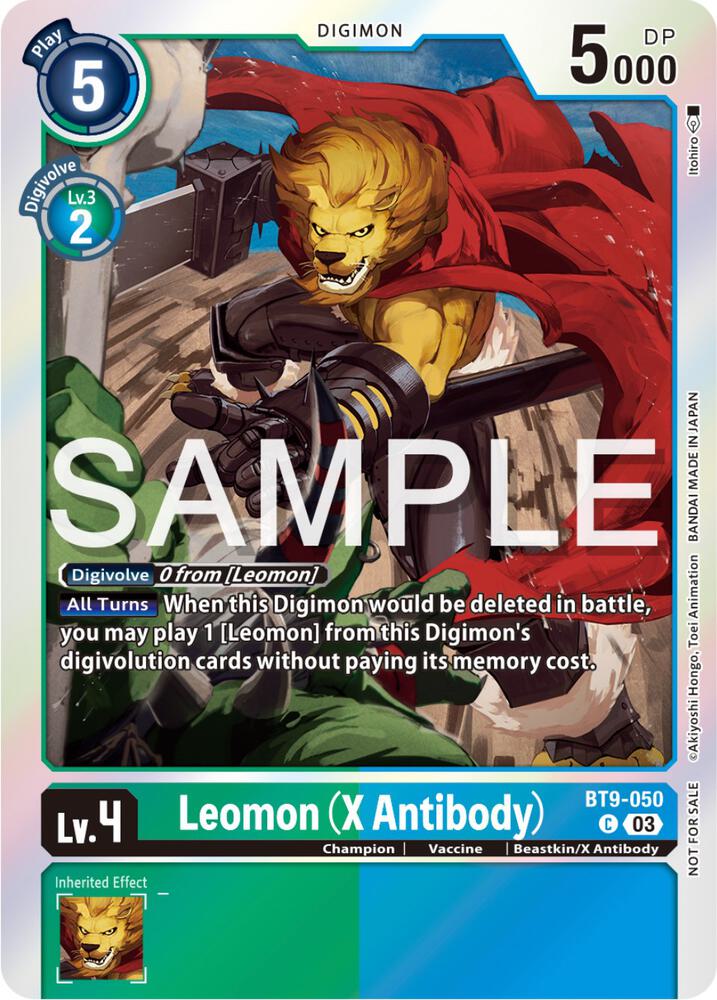 Leomon (X Antibody) (Winner Pack -Exceed Apocalypse-) - X Record ...