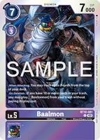 Baalmon (Winner Pack -Exceed Apocalypse-) - Xros Encounter - Digimon ...