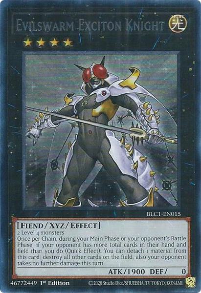 Evilswarm Exciton Knight (Silver) - Battles of Legend: Chapter 1 ...