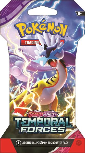 Temporal Forces Sleeved Booster Pack - SV05: Temporal Forces - Pokemon ...