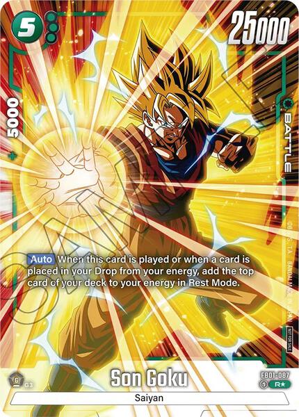 Son Goku - FB01-087 (Tournament Pack -Winner- 01) - Tournament and ...