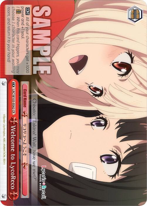 Welcome to LycoReco - Lycoris Recoil - Weiss Schwarz - TCGplayer.com