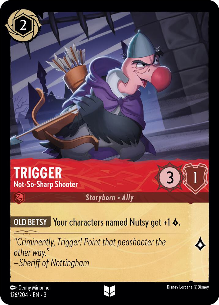 Nutsy - Vulture Henchman - Into the Inklands - Disney Lorcana