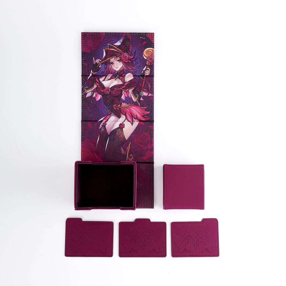 Rose Magician Dicewinder Deck Box with Magnetic Dice Tray - ManaMoon ...