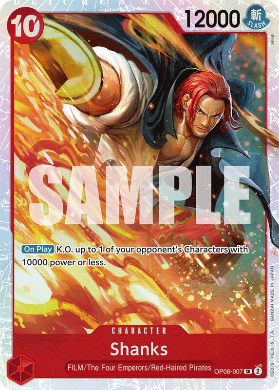Shanks - Romance Dawn - One Piece Card Game - TCGplayer.com