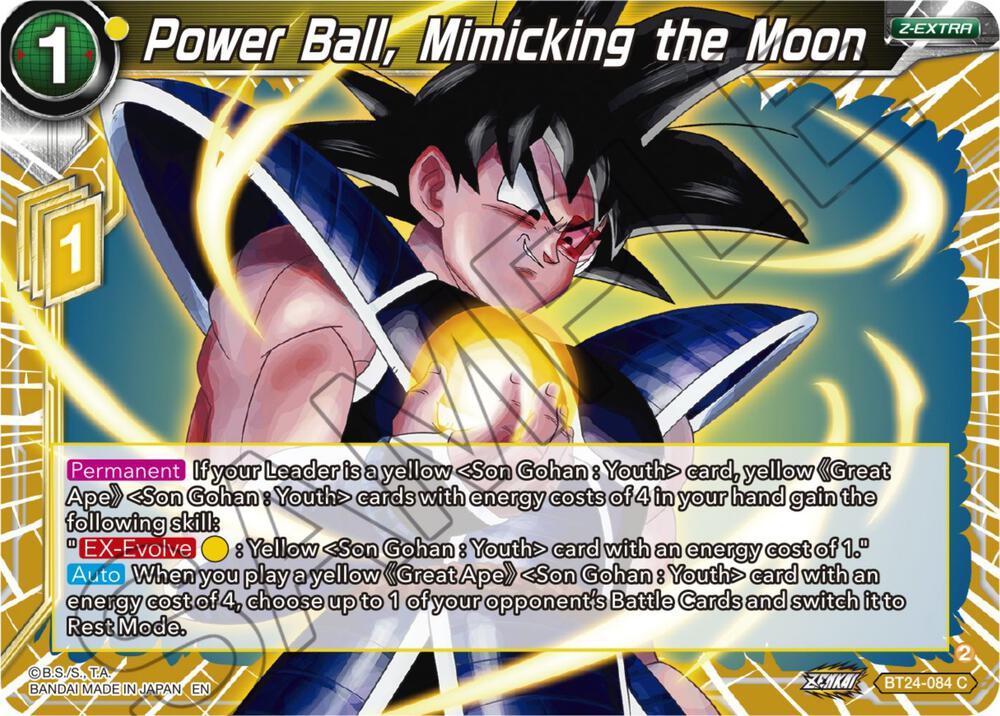 Power Ball, Mimicking the Moon - Beyond Generations - Dragon Ball Super ...