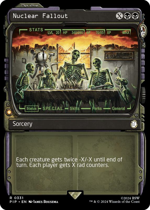 Universes Beyond: Fallout - Mutant Menace Commander Deck - Universes ...