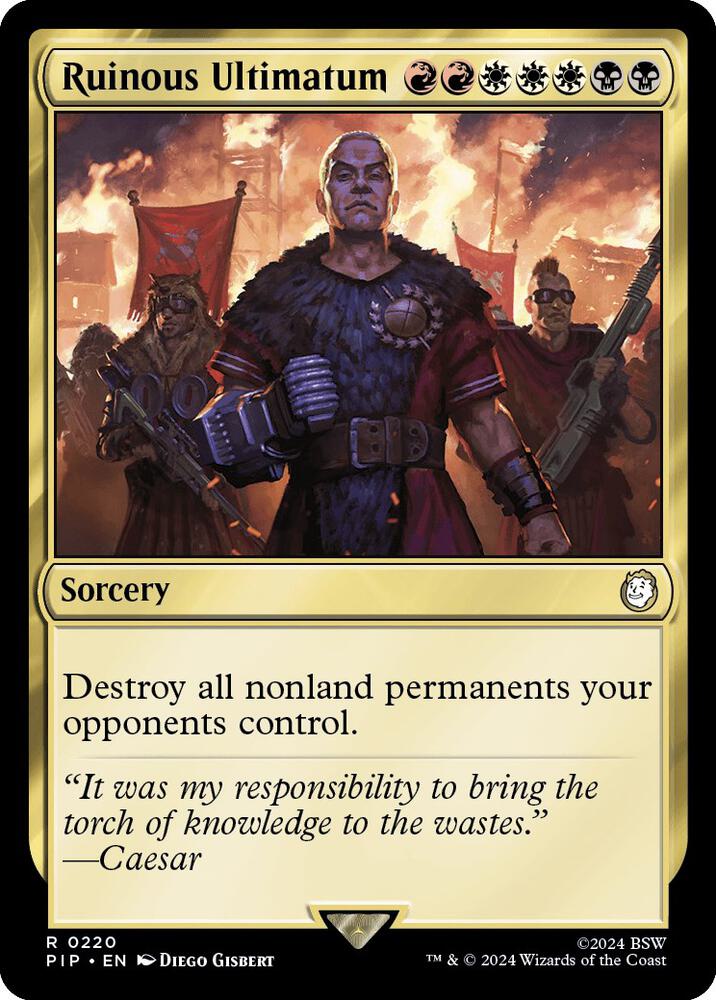 Ruinous Ultimatum - Universes Beyond: Fallout - Magic: The Gathering ...