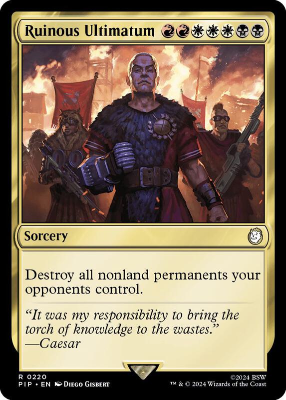 Ruinous Ultimatum - Universes Beyond: Fallout - Magic: The Gathering ...