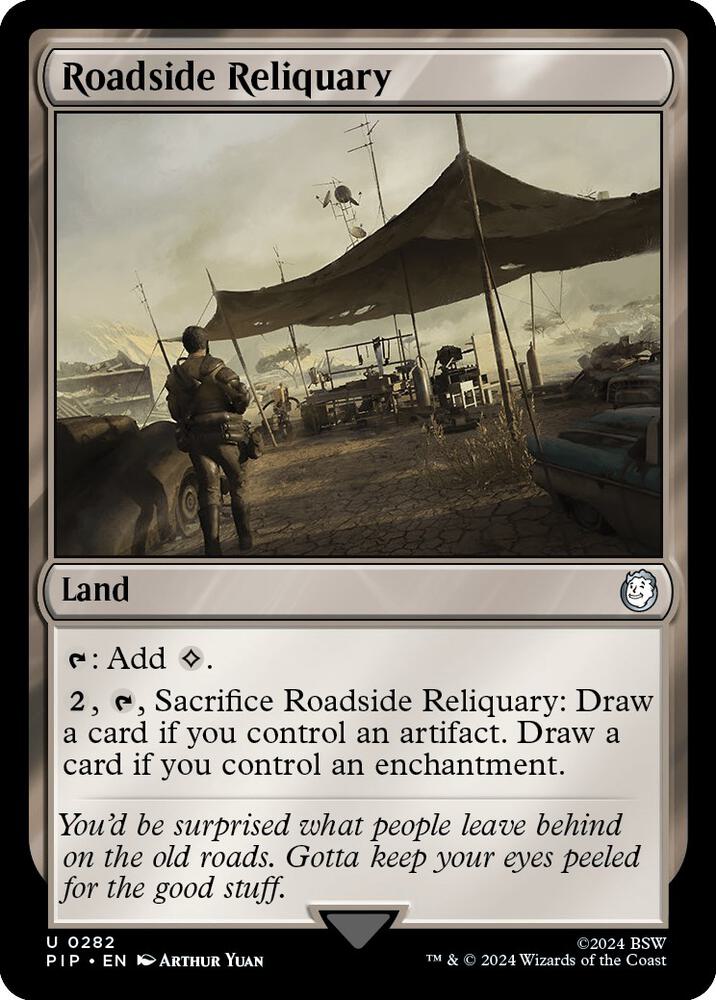 Roadside Reliquary - Universes Beyond: Fallout - Magic: The Gathering ...