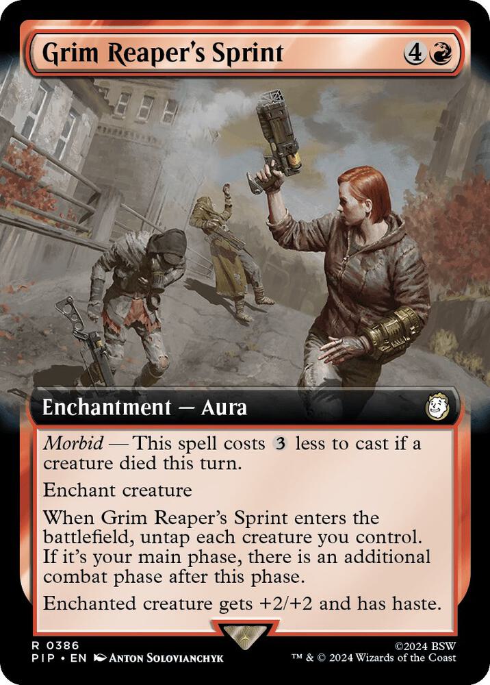 Grim Reaper's Sprint (Extended Art) - Universes Beyond: Fallout - Magic ...