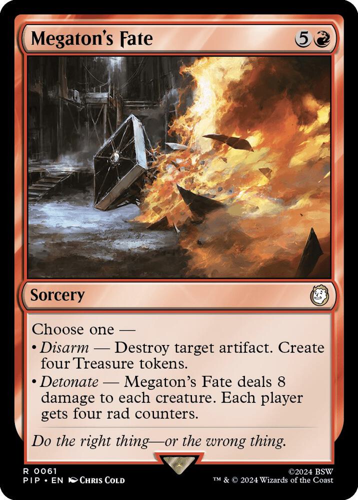 Megaton's Fate - Universes Beyond: Fallout - Magic: The Gathering