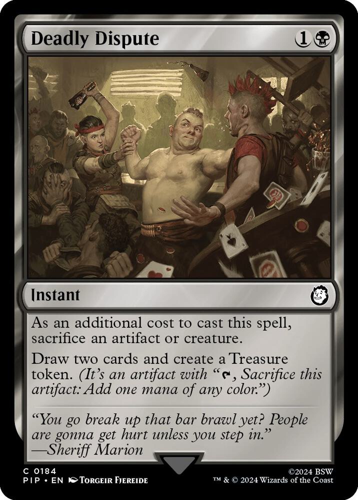 Deadly Dispute - Universes Beyond: Fallout - Magic: The Gathering ...
