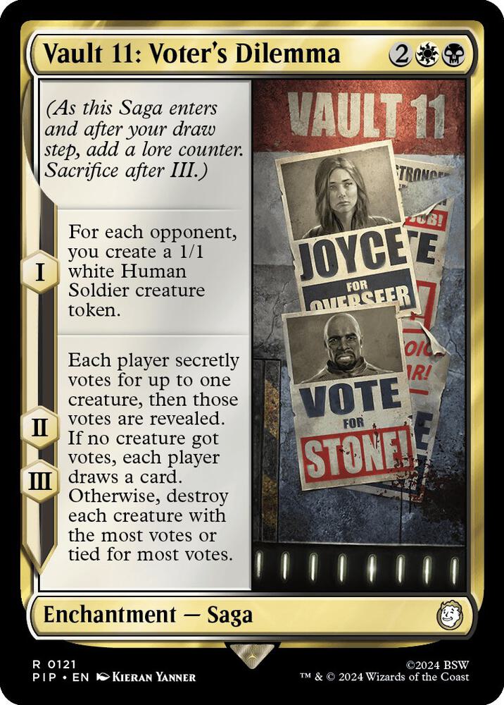 Vault 11: Voter's Dilemma - Universes Beyond: Fallout - Magic: The ...