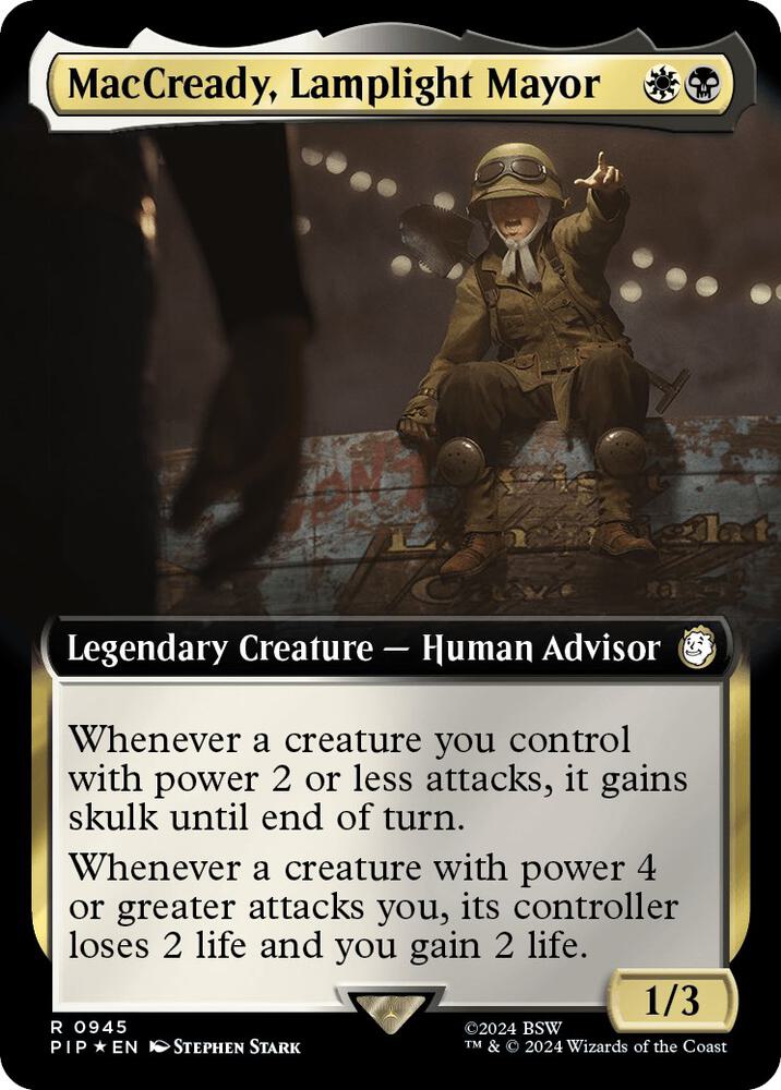 MacCready, Lamplight Mayor (Extended Art) (Surge Foil) - Universes ...