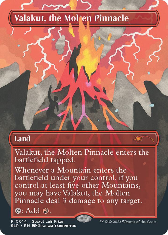 Valakut, the Molten Pinnacle - Secret Lair Showdown - Magic: The ...