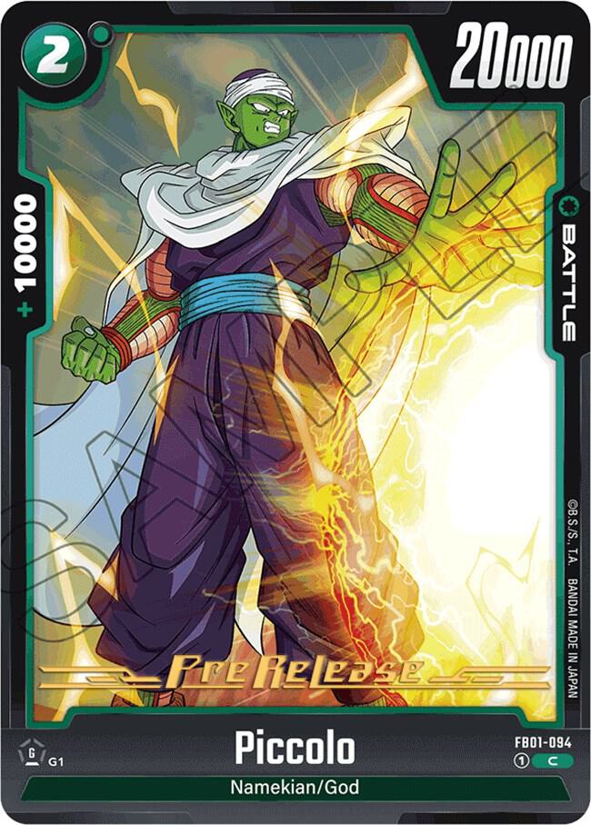 Piccolo - FB01-094 - Awakened Pulse Pre-Release Cards - Dragon Ball Super: Fusion World