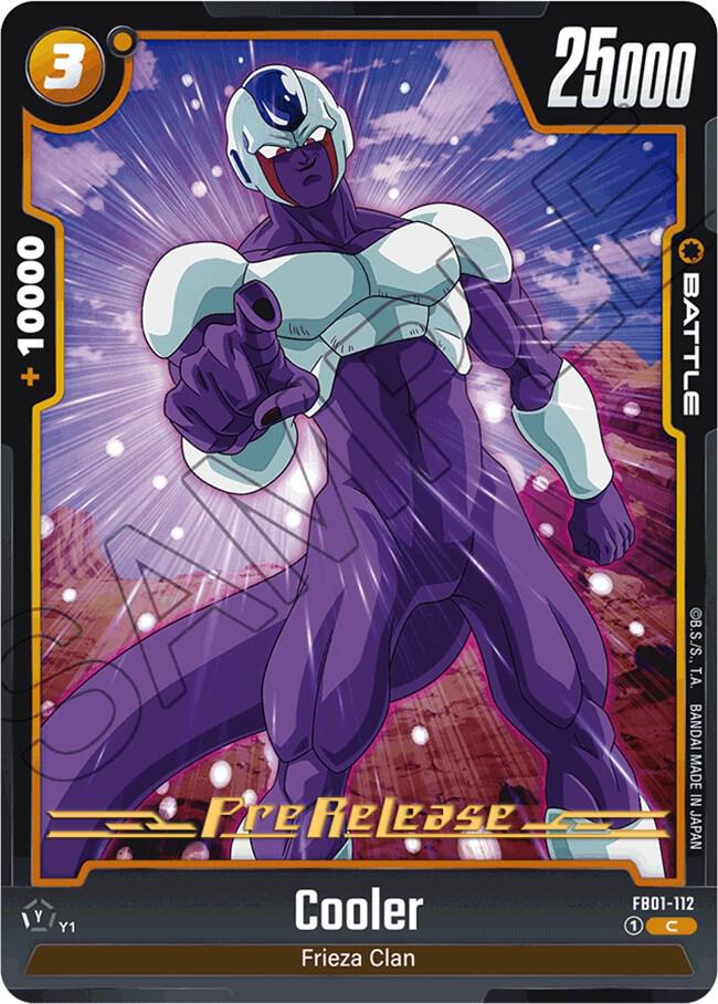 Cooler - FB01-112 - Awakened Pulse Pre-Release Cards - Dragon Ball ...