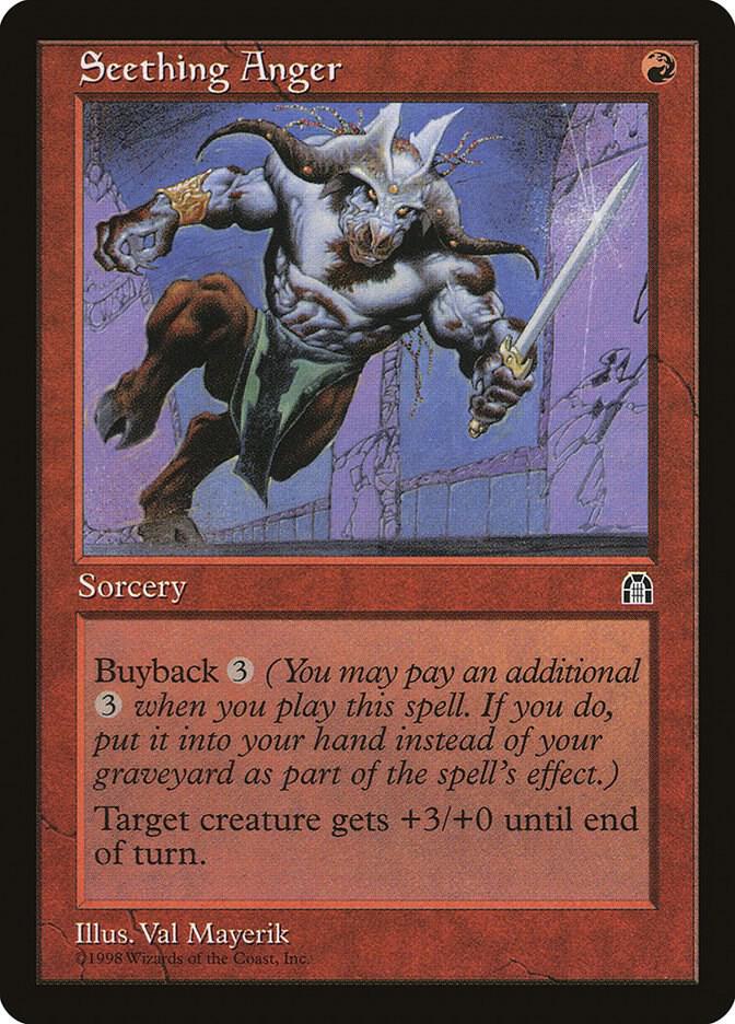 Seething Anger - Stronghold - Magic: The Gathering - TCGplayer.com