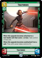 Traitorous - Spark of Rebellion - Star Wars: Unlimited - TCGplayer.com