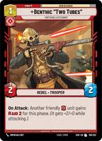 Benthic "Two Tubes" - Partisan Lieutenant - Spark of Rebellion - Star ...