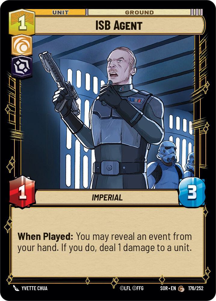 ISB Agent - Spark of Rebellion - Star Wars: Unlimited - TCGplayer.com
