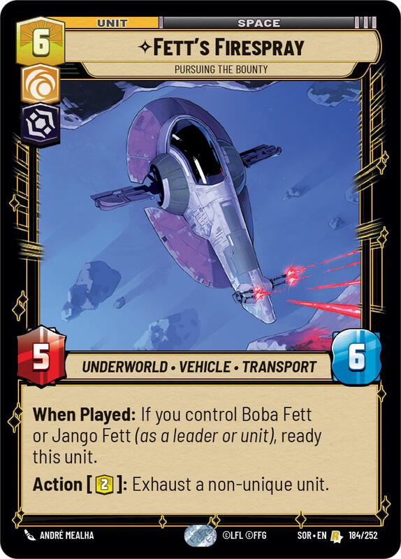 Fett's Firespray - Pursuing the Bounty - Spark of Rebellion - Star Wars ...