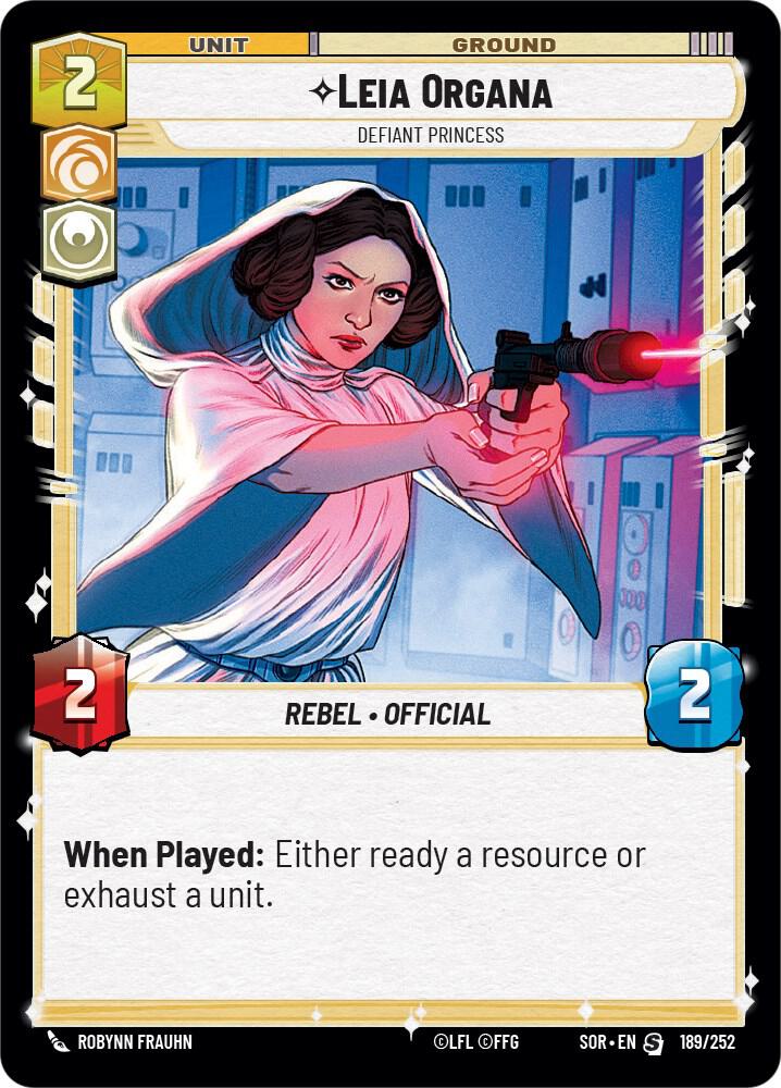 Leia Organa - Defiant Princess - Spark of Rebellion - Star Wars ...