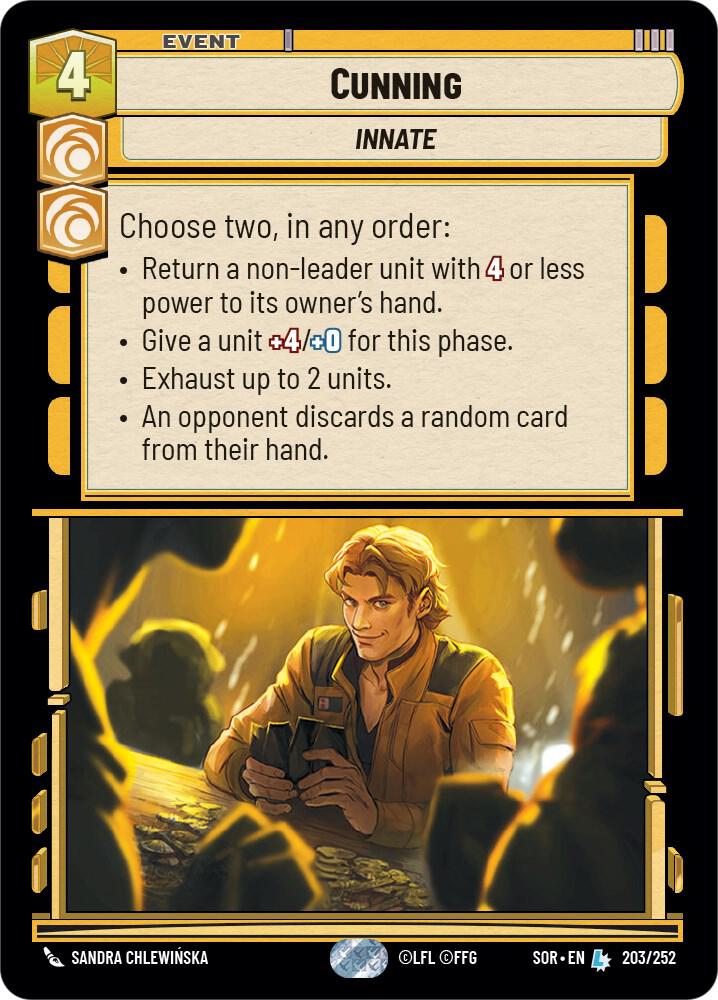Cunning - Spark of Rebellion - Star Wars: Unlimited - TCGplayer.com