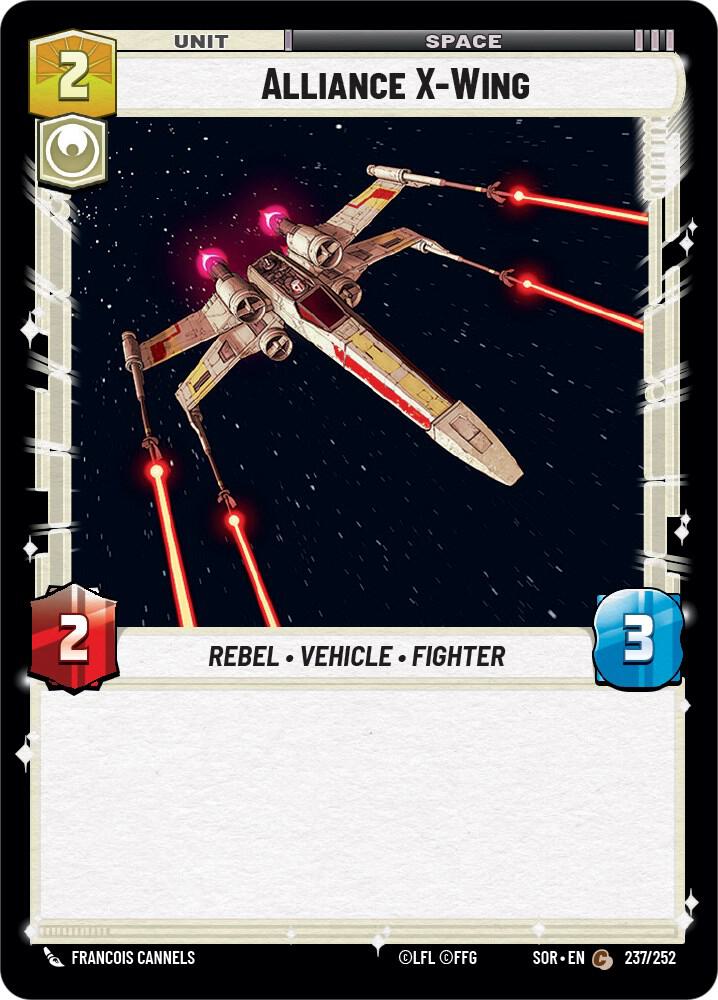 Alliance X-Wing - Spark of Rebellion - Star Wars: Unlimited - TCGplayer.com