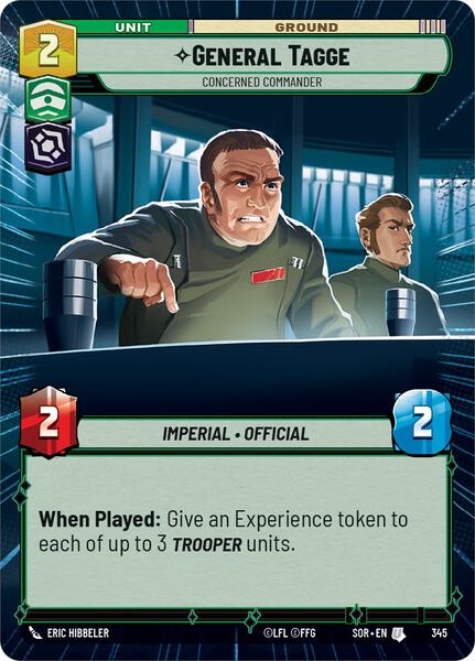 General Tagge - Concerned Commander (Hyperspace) - Spark of Rebellion ...
