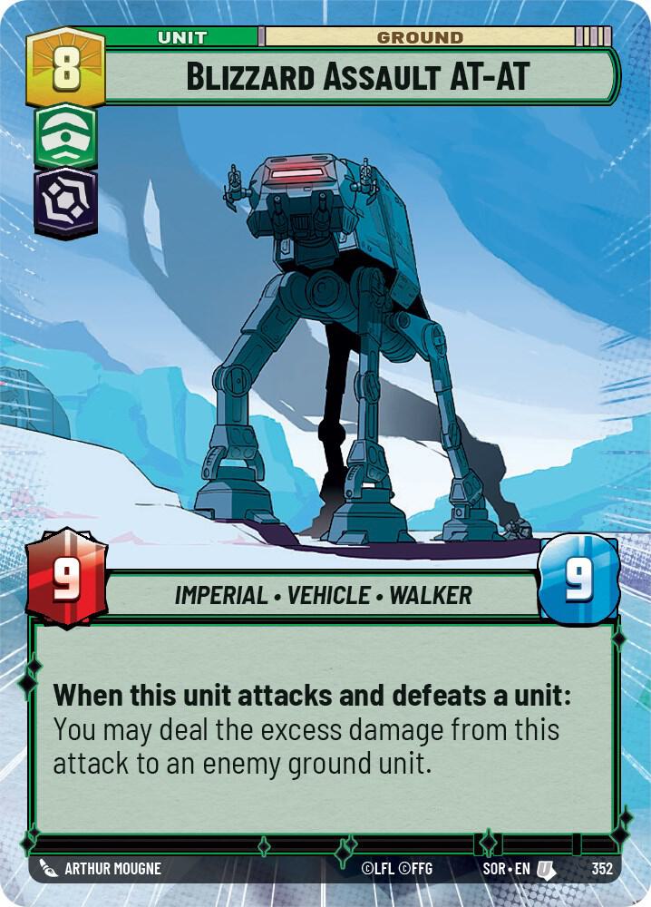 Blizzard Assault AT-AT (Hyperspace) - Spark of Rebellion - Star Wars ...