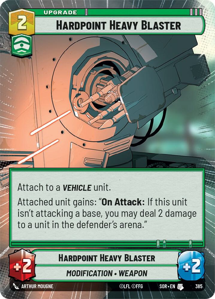 Hardpoint Heavy Blaster (Hyperspace) - Spark of Rebellion - Star Wars ...