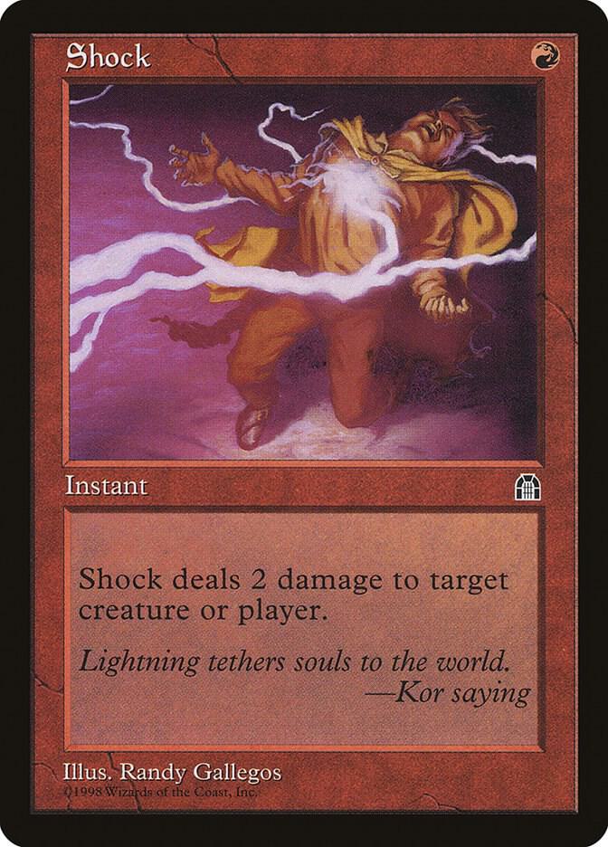 Shock - Stronghold - Magic: The Gathering - TCGplayer.com