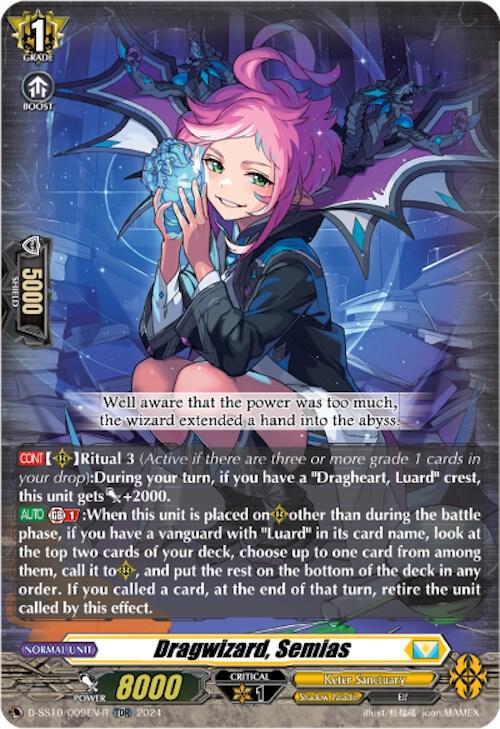 Dragwizard, Semias (TDR) - D-SS10: Special Series 10 Stride Deckset -Luard- - Cardfight Vanguard ...