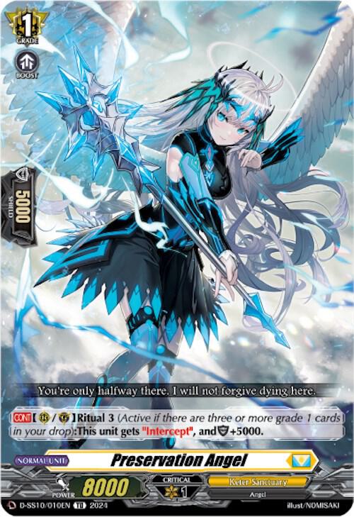 Preservation Angel - D-SS10: Special Series 10 Stride Deckset -Luard- - Cardfight Vanguard ...