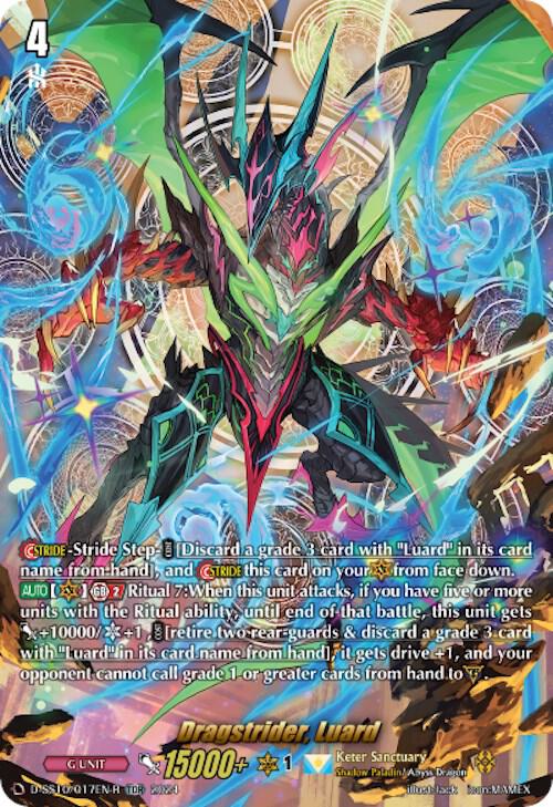 Dragstrider, Luard (TDR) - D-SS10: Special Series 10 Stride Deckset -Luard- - Cardfight Vanguard ...