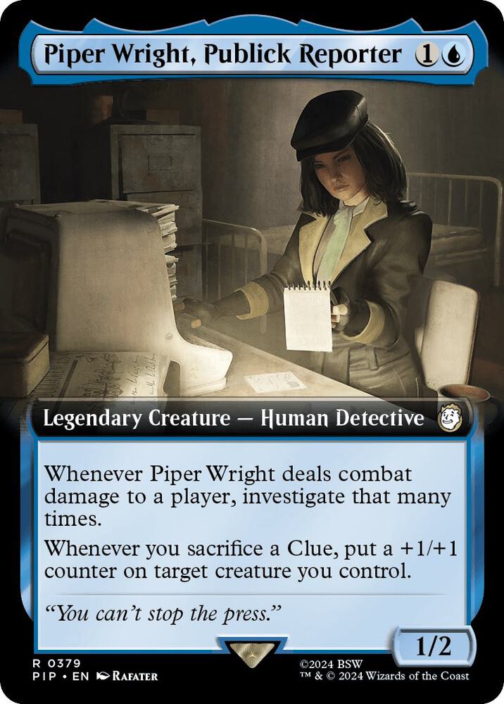 Piper Wright, Publick Reporter (Extended Art) - Universes Beyond ...