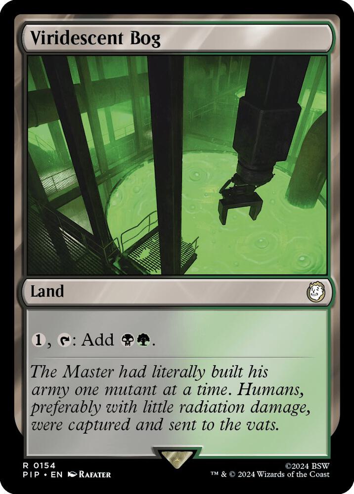 Viridescent Bog - Universes Beyond: Fallout - Magic: The Gathering ...