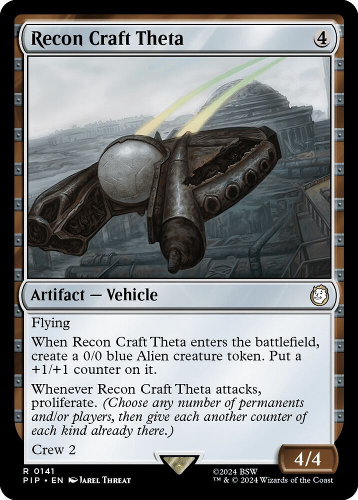 Recon Craft Theta - Universes Beyond: Fallout - Magic: The Gathering ...