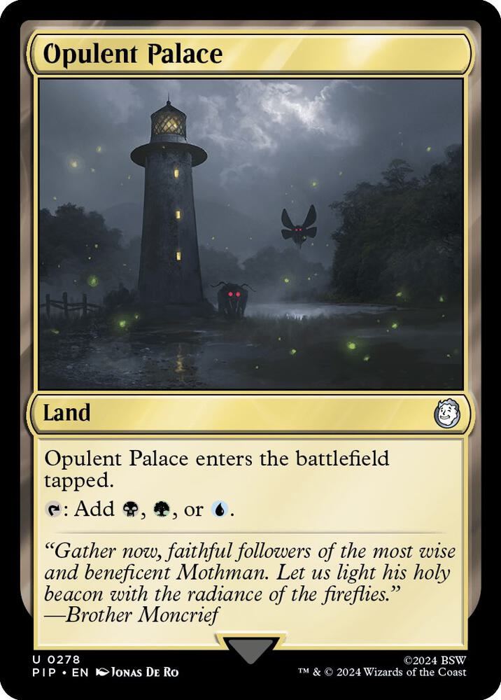 Opulent Palace - Universes Beyond: Fallout - Magic: The Gathering ...