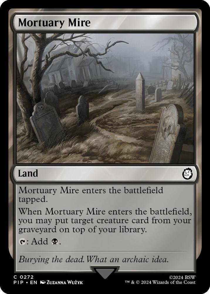 Mortuary Mire - Universes Beyond: Fallout - Magic: The Gathering